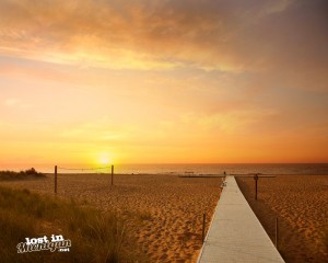 Tawas Beach Sunrise - Lost In Michigan