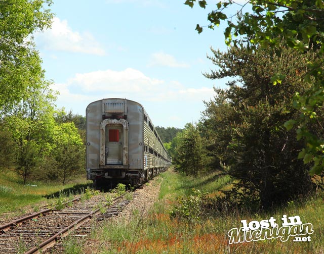 Passenger Cars at the End of the Line in Yuma - Lost In Michigan