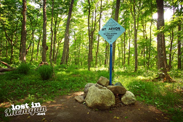 The Highest Point In Michigan - Lost In Michigan