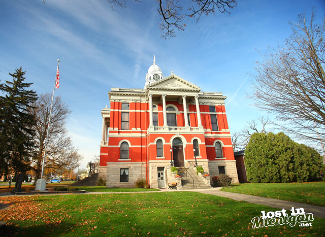 The Big Red Courthouse - Lost In Michigan