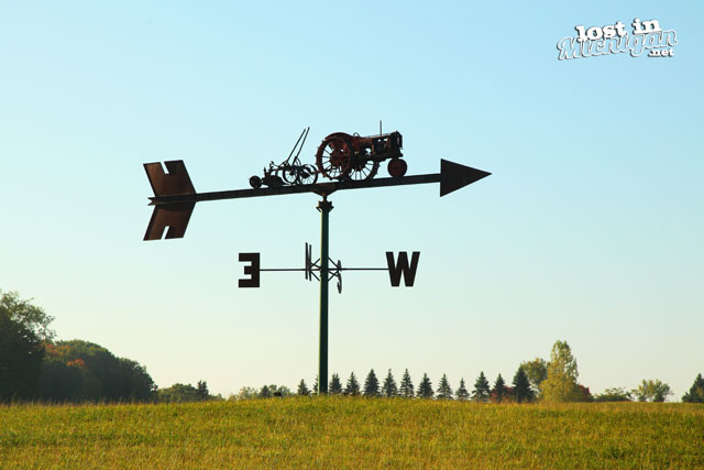 The Big Weather Vane in Gladwin - Lost In Michigan