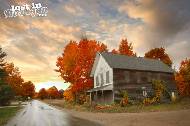 The Old Building at Old Mission - Lost In Michigan