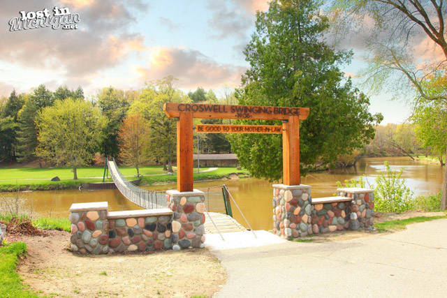 The Swinging Bridge in the Thumb - Lost In Michigan