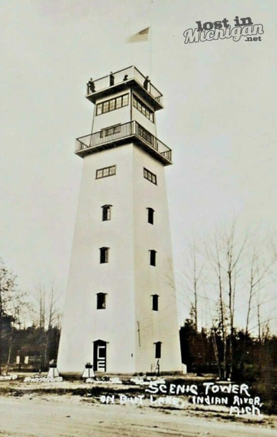 Burt Lake Scenic Tower - Lost In Michigan